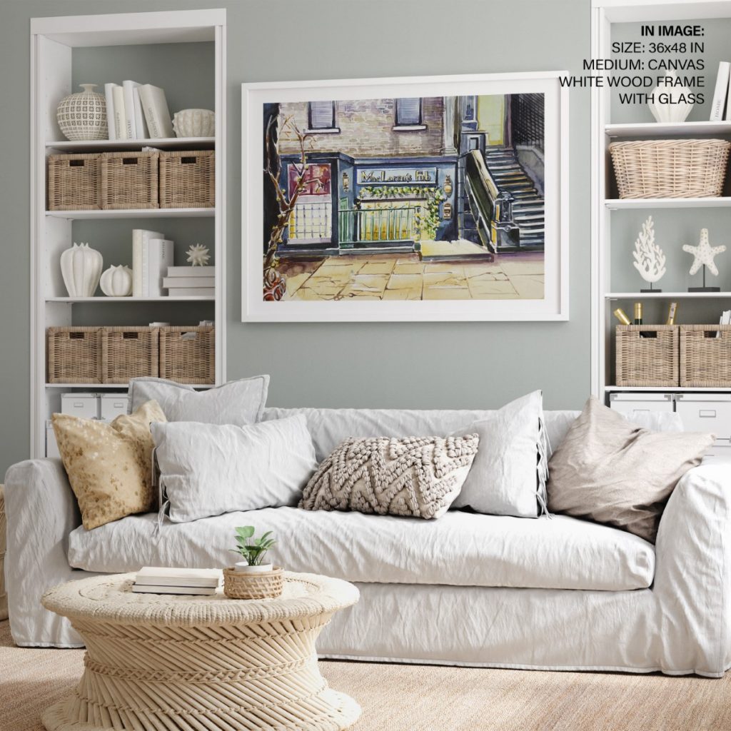 Watercolor MacLaren's Pub from How I Met Your Mother (HIMYM fans) - Bar ...