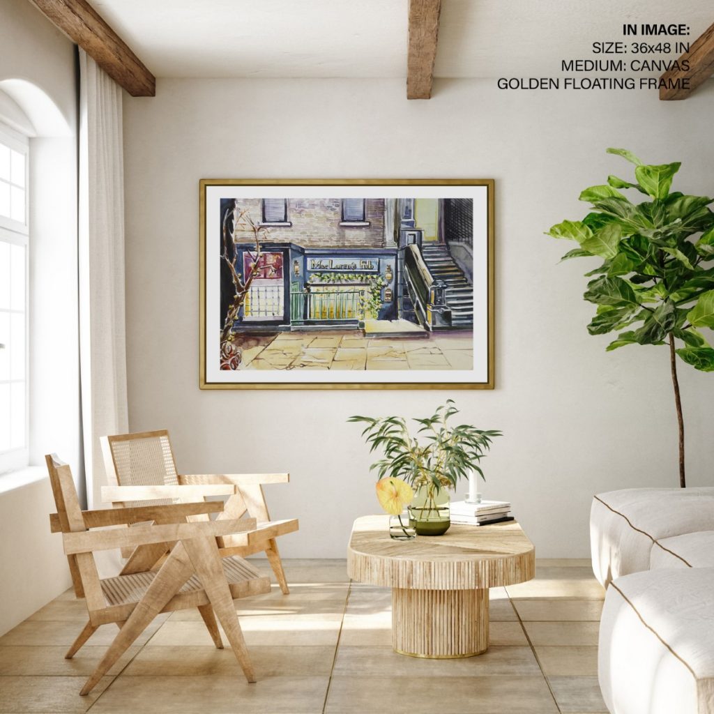 Watercolor MacLaren's Pub from How I Met Your Mother (HIMYM fans) - Bar ...