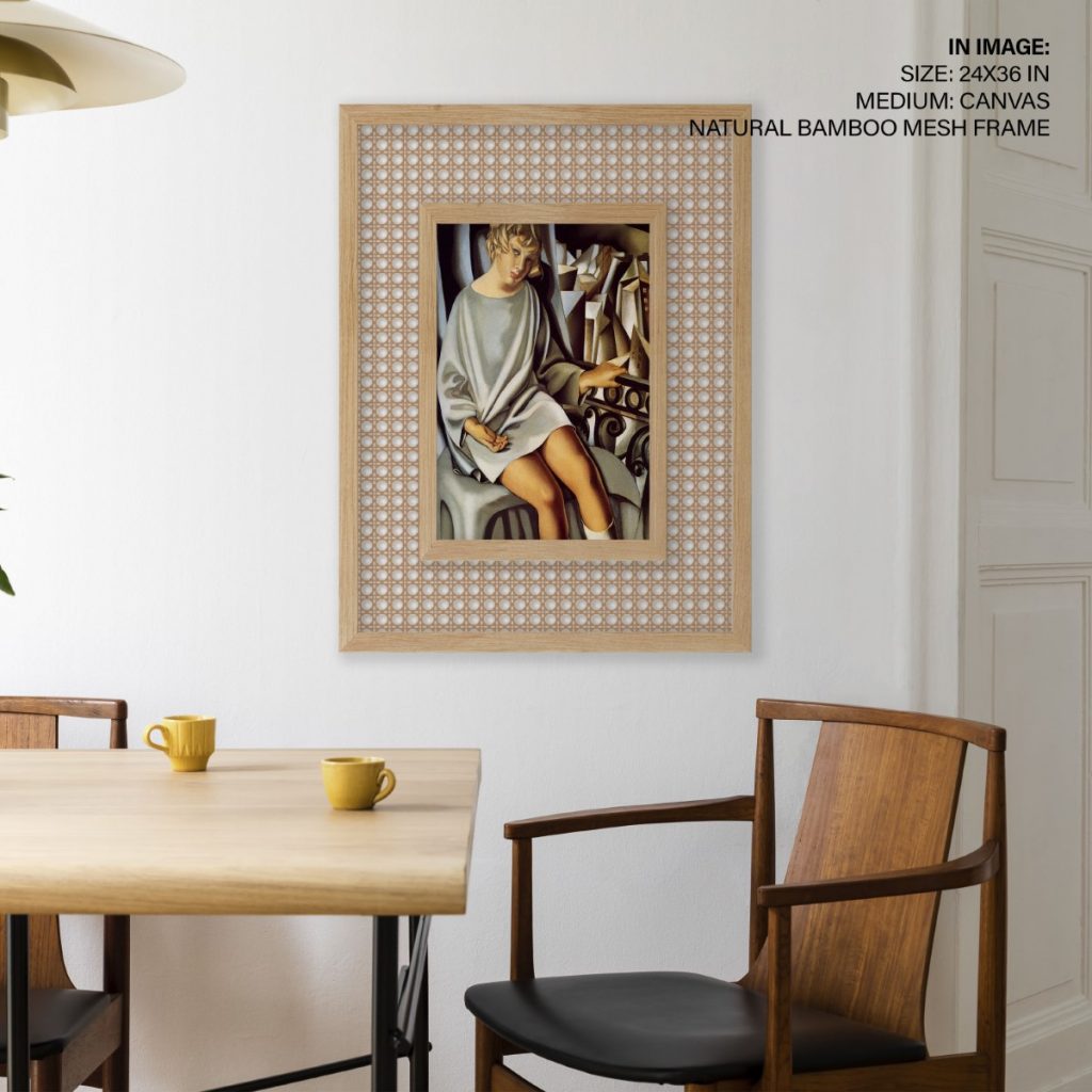 Kizette on the balcony by Tamara de Lempicka (1927) - Wall Art, Hanging ...