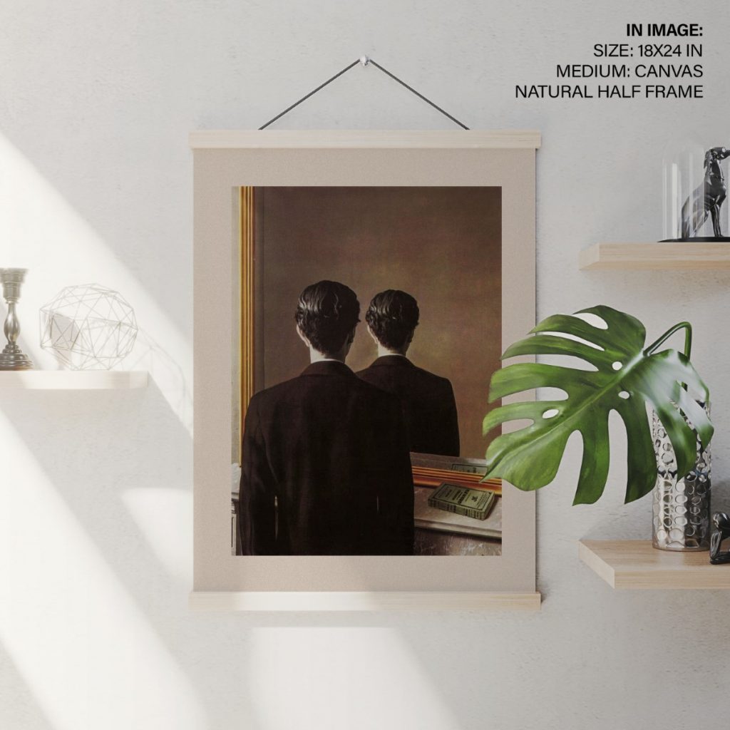 Not to be reproduced by Rene Magritte (1937) - Wall Art, Hanging Wall ...