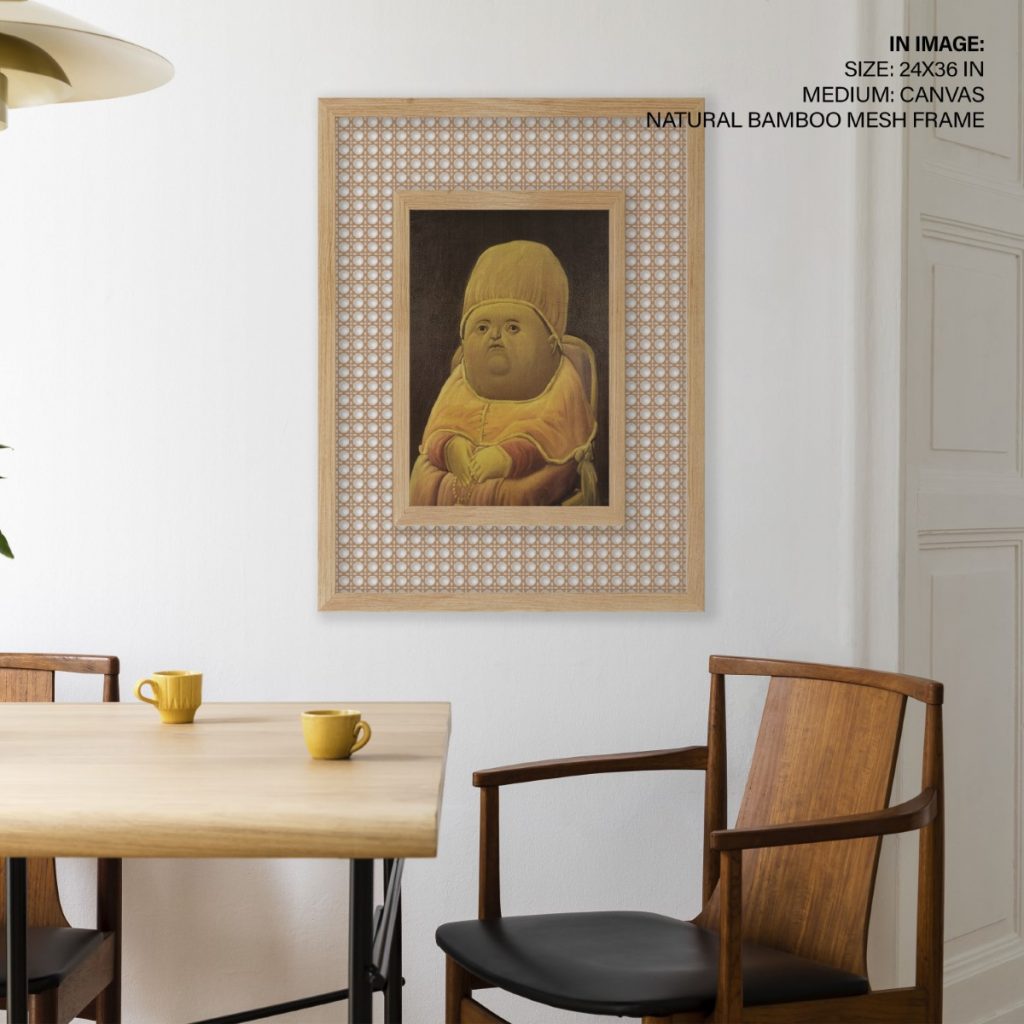 Pope leo x after raphael by Fernando Botero (1964) - Wall Art, Hanging ...