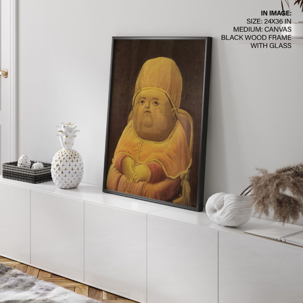 Pope leo x after raphael by Fernando Botero (1964) - Wall Art, Hanging ...