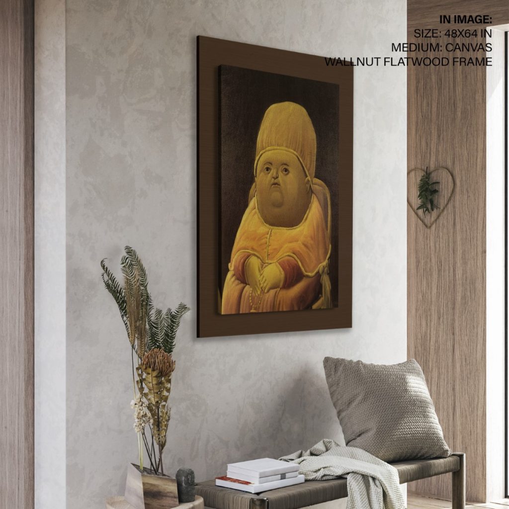 Pope leo x after raphael by Fernando Botero (1964) - Wall Art, Hanging ...