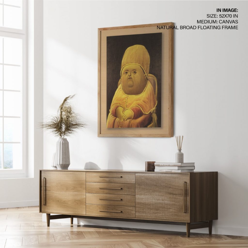 Pope leo x after raphael by Fernando Botero (1964) - Wall Art, Hanging ...