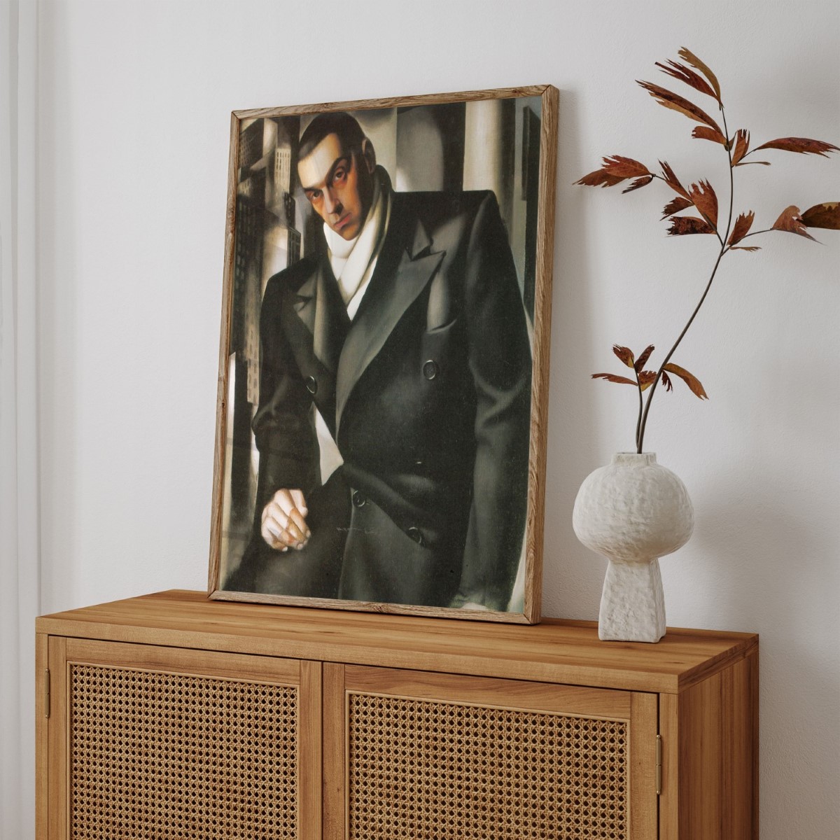 Framed Art | Portrait of a man or Mr Tadeusz de Lempicki by Tamara de ...