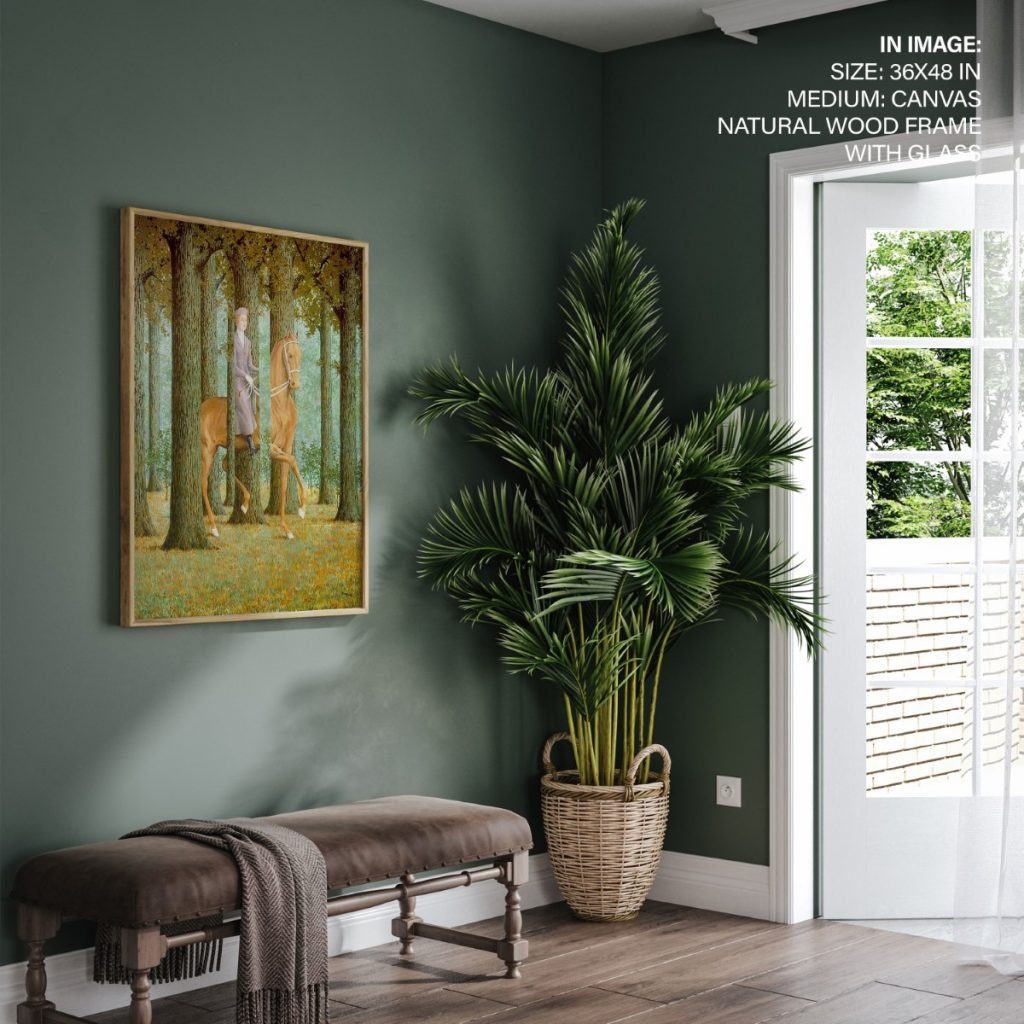 The blank signature by Rene Magritte (1965) - BestOfBharat