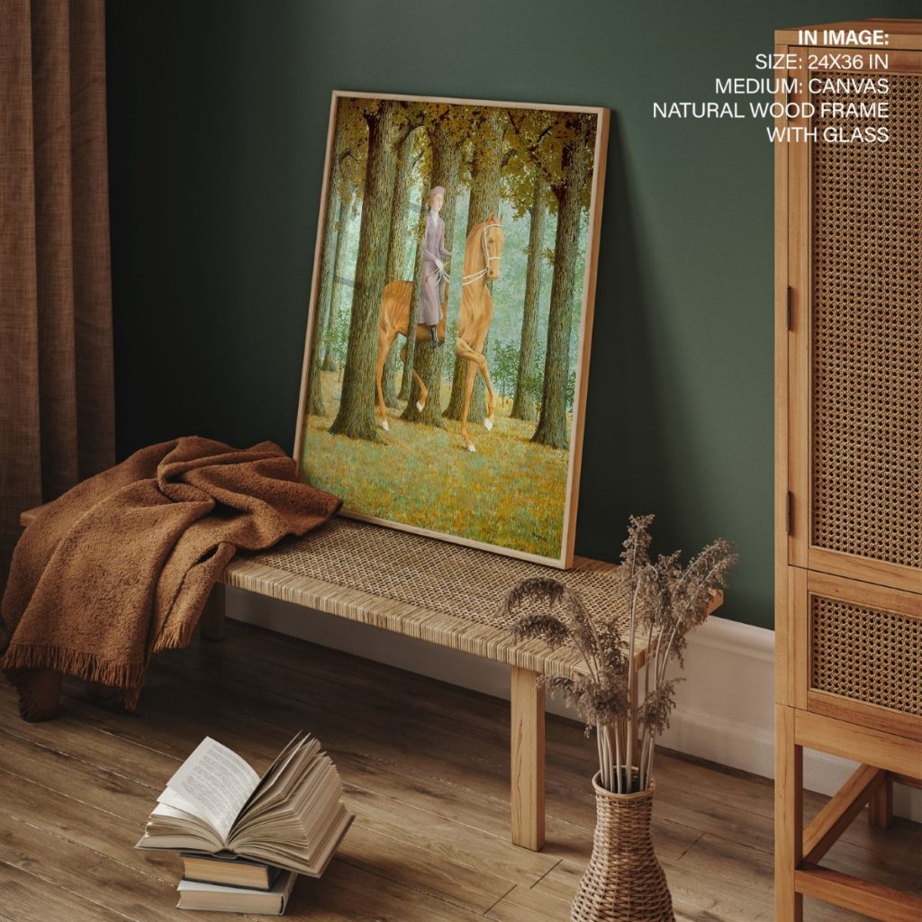 The blank signature by Rene Magritte (1965) - BestOfBharat