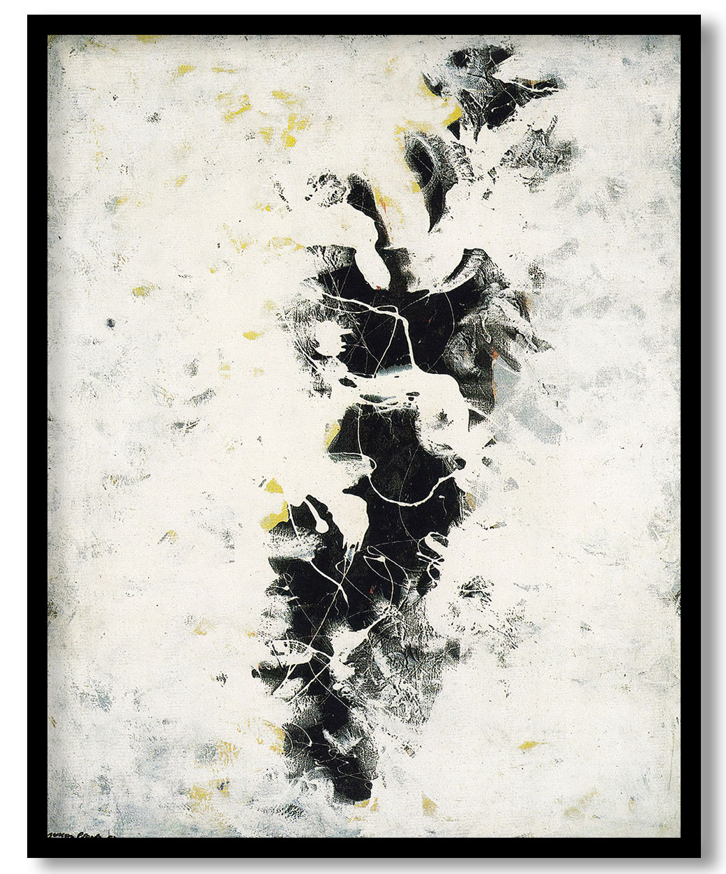 The deep by Jackson Pollock (1953) - Wall Art Decor, Framed Painting ...