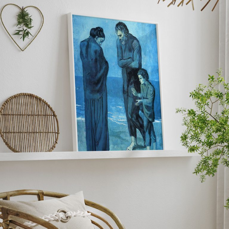 The tragedy by Pablo Picasso (1903) - Wall Art, Hanging Wall Decor ...