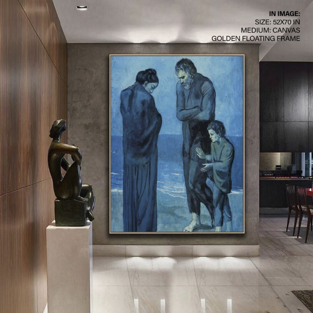 The tragedy by Pablo Picasso (1903) - Wall Art, Hanging Wall Decor ...