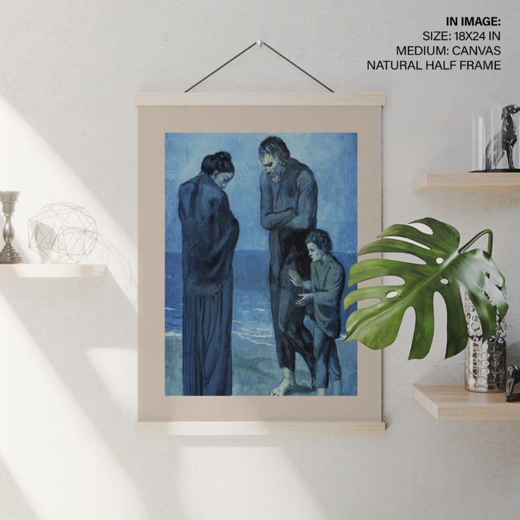 The tragedy by Pablo Picasso (1903) - Wall Art, Hanging Wall Decor ...