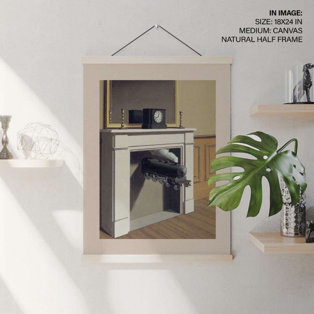 Time transfixed by Rene Magritte (1938) - Wall Art, Hanging Wall Decor ...