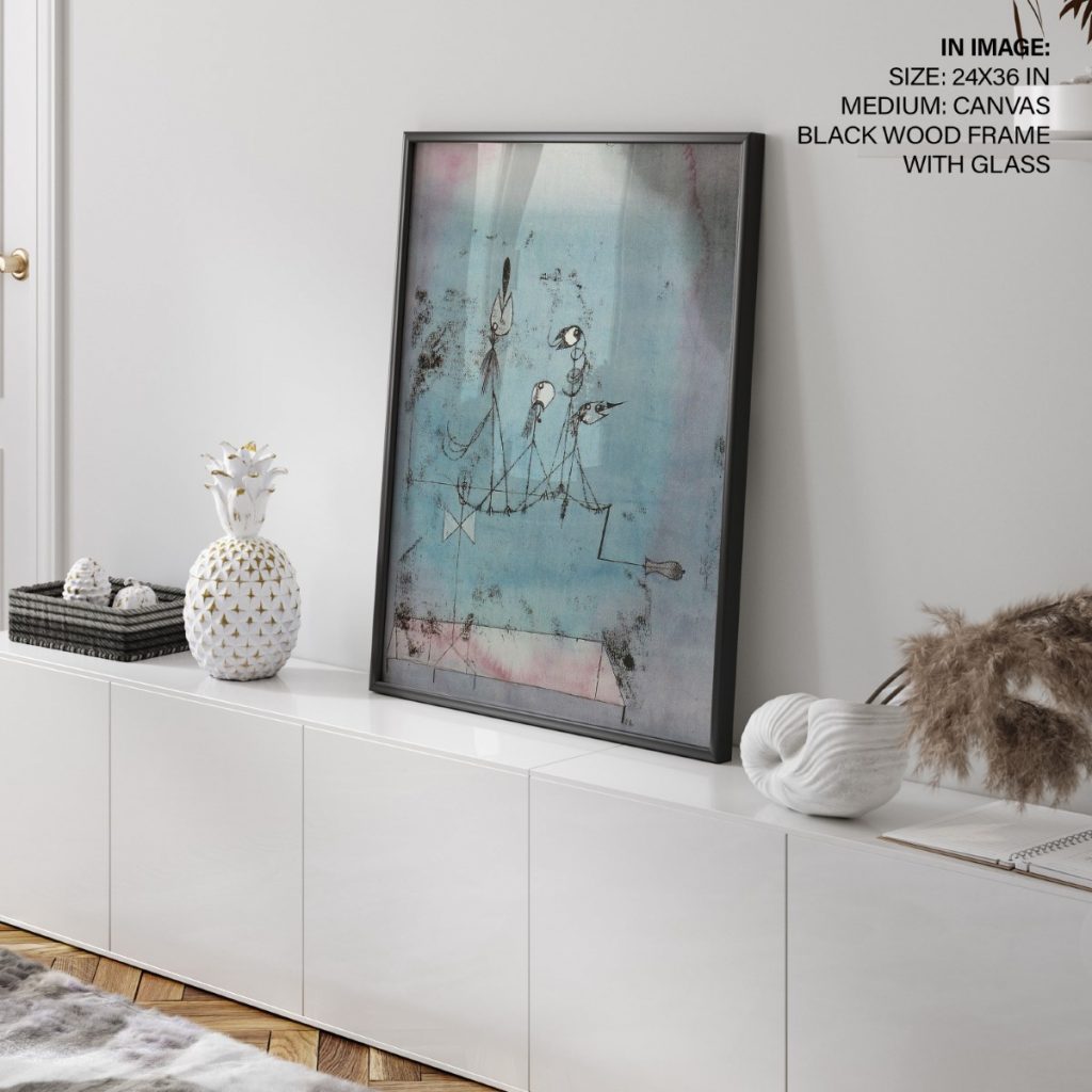 Twittering machine by Paul Klee (1922) - Wall Art, Hanging Wall Decor ...