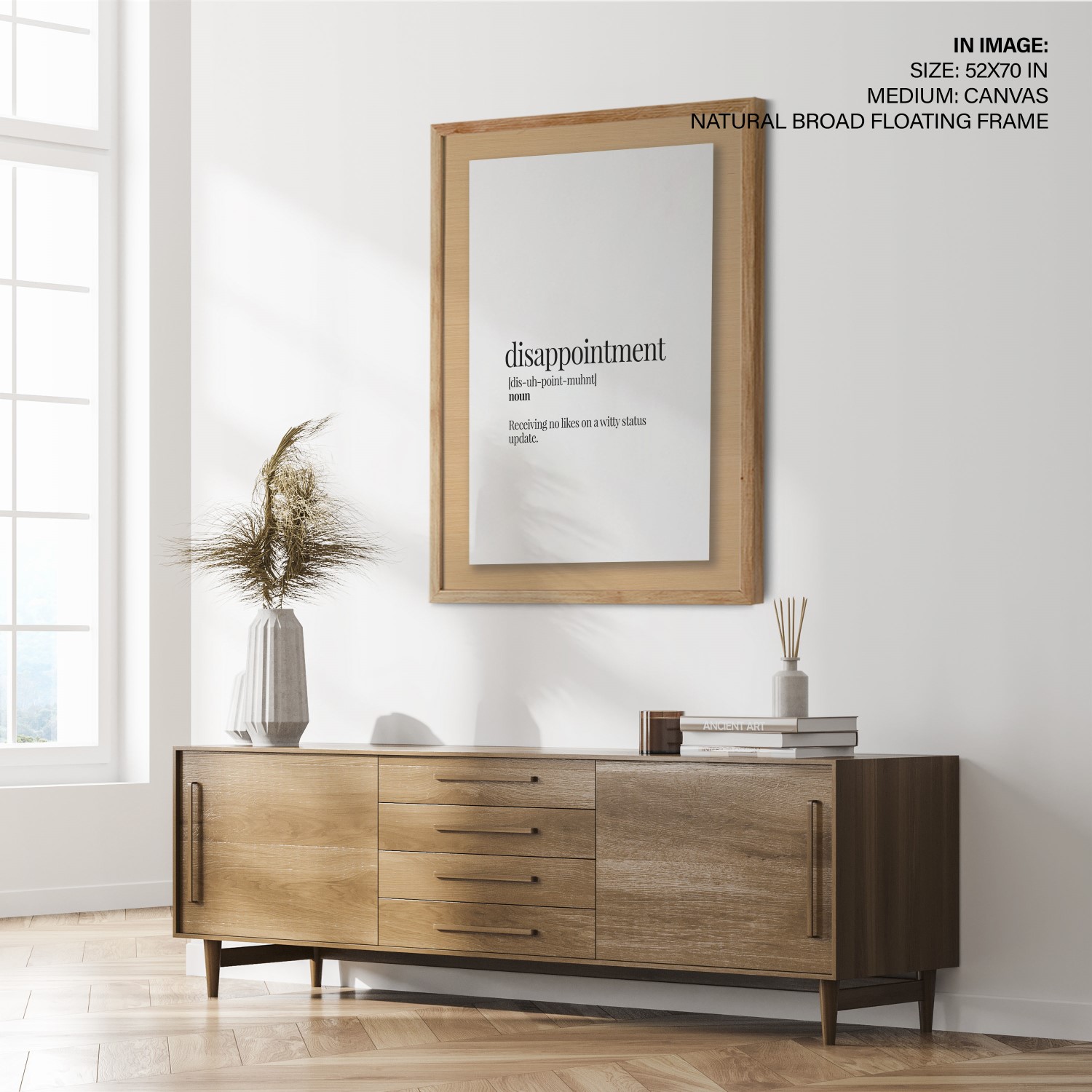 Wall Decor | Disappointment - Funny Dictionary Definition - Next Gen ...
