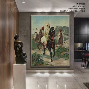 Shivaji by Raja Ravi Varma (1930) - BestOfBharat