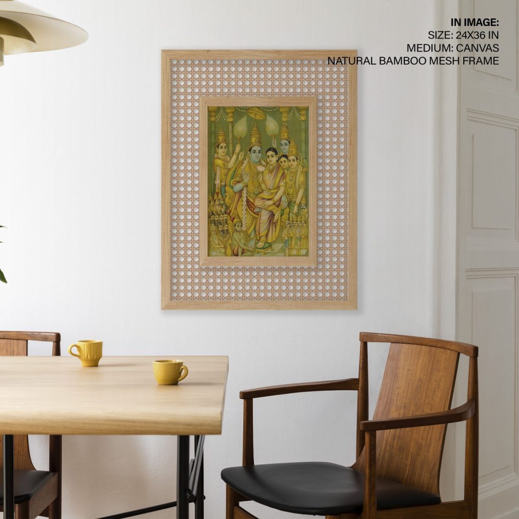 Sri rama pattabhishekam by Raja Ravi Varma (1930) - BestOfBharat