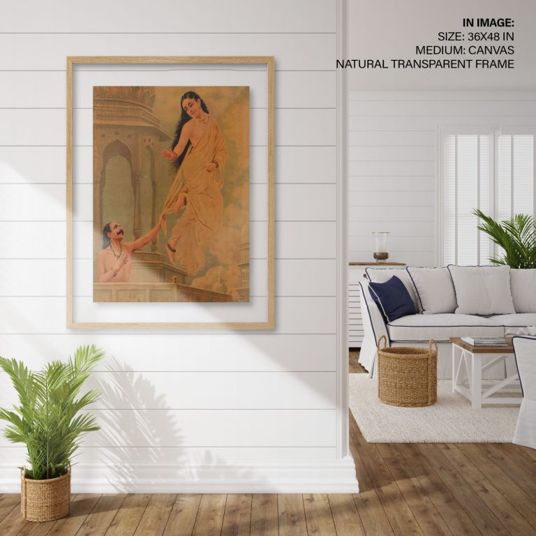 Urvashi and pururavas - Wall Art, Hanging Wall Decor, Home Decor ...