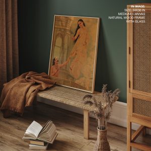 Urvashi and pururavas - Wall Art, Hanging Wall Decor, Home Decor ...