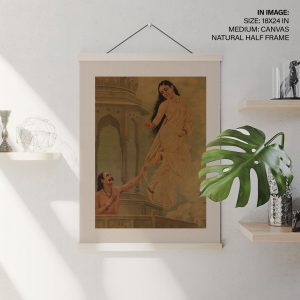 Urvashi and pururavas - Wall Art, Hanging Wall Decor, Home Decor ...