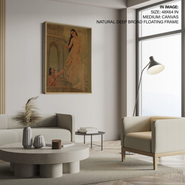 Urvashi and pururavas - Wall Art, Hanging Wall Decor, Home Decor ...