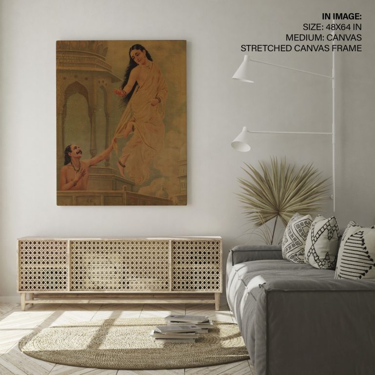 Urvashi and pururavas - Wall Art, Hanging Wall Decor, Home Decor ...