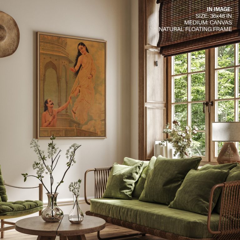 Urvashi and pururavas - Wall Art, Hanging Wall Decor, Home Decor ...