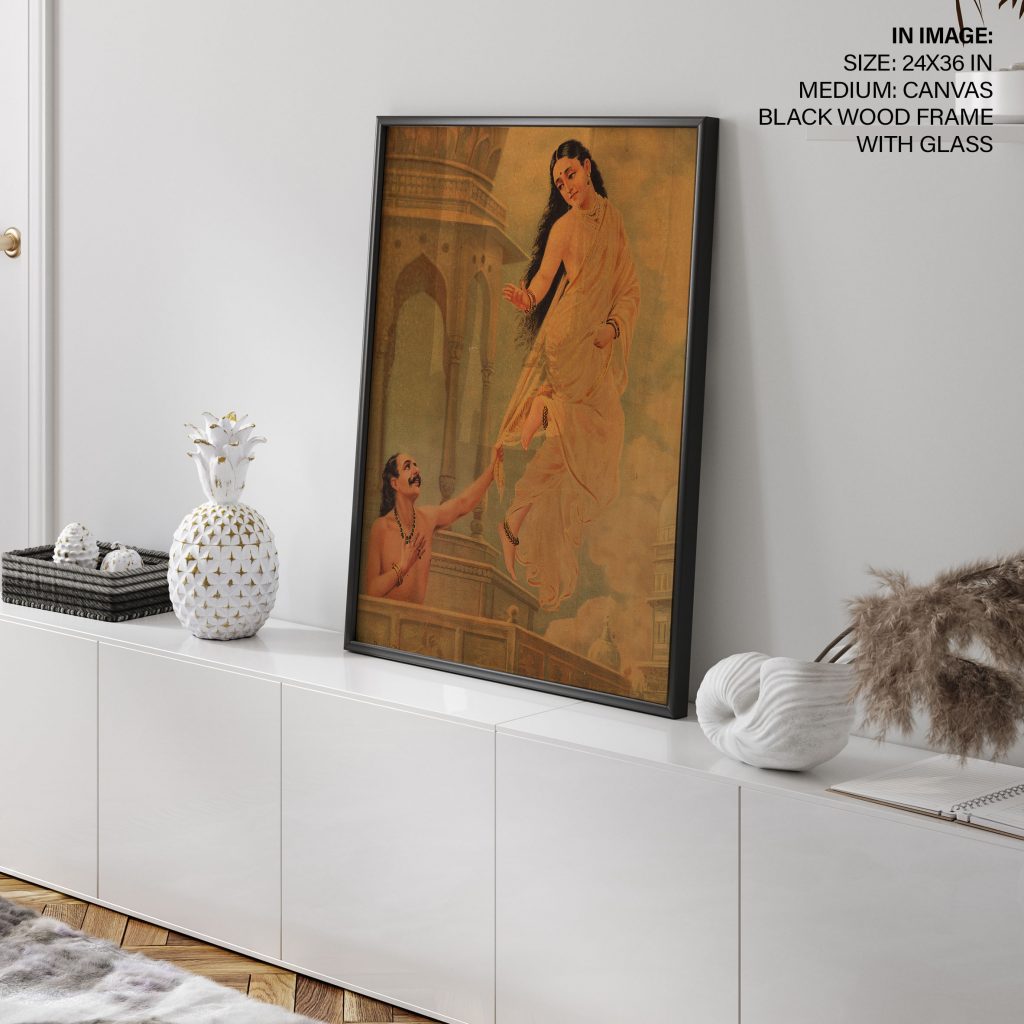 Urvashi and pururavas - Wall Art, Hanging Wall Decor, Home Decor ...