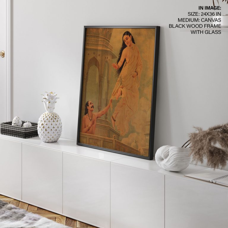 Urvashi and pururavas - Wall Art, Hanging Wall Decor, Home Decor ...