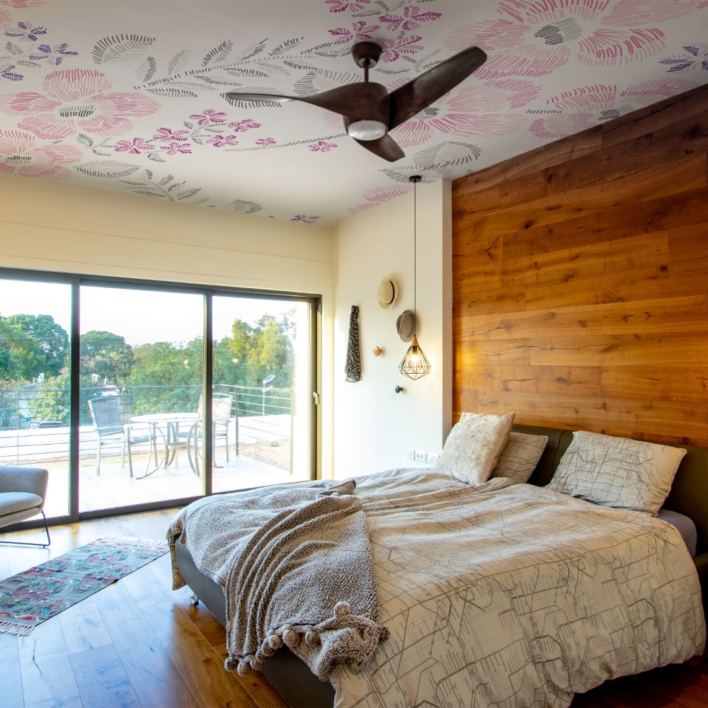 Floral outline pattern - Non Toxic Wall Paper Decor, Home & Office ...