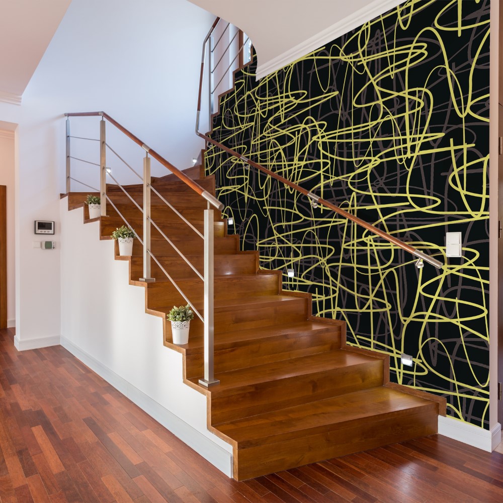 Grid pattern - Wall Murals, Wall Paper Decor, Home Decor - BestOfBharat