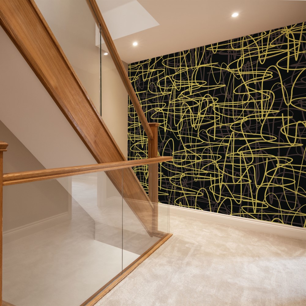 Grid pattern - Wall Murals, Wall Paper Decor, Home Decor - BestOfBharat