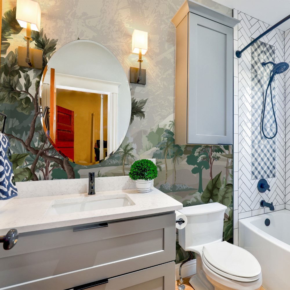 The equatorial forest - Non Toxic Wall Paper Decor, Home & Office Decor ...