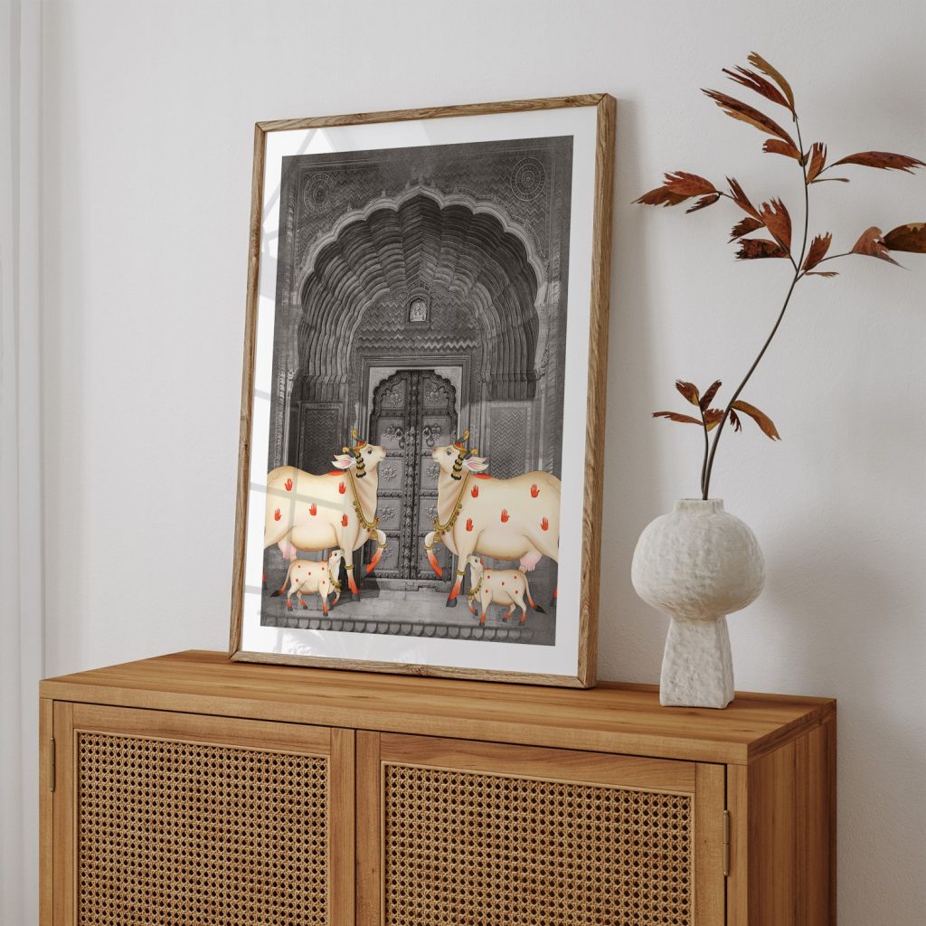 Indian traditional pichwai art - Wall Art, Hanging Wall Decor, Home ...