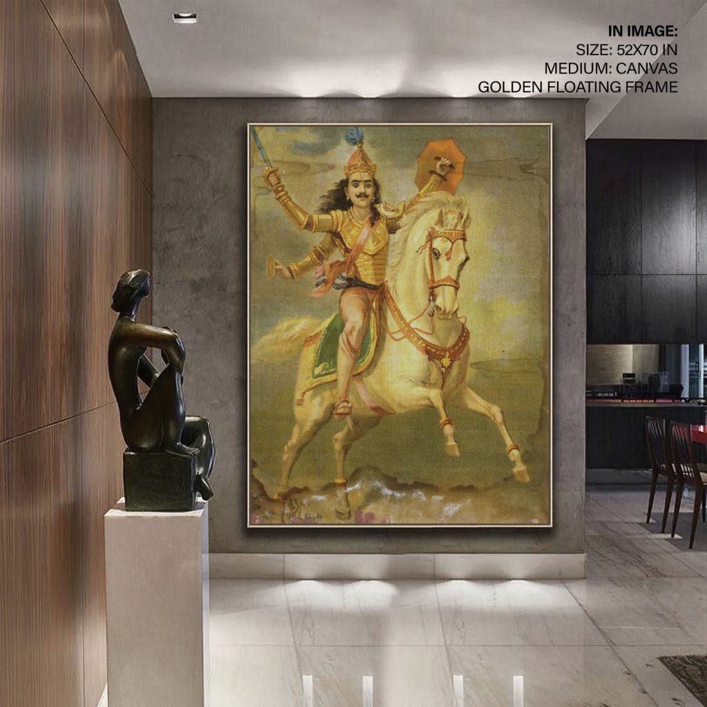 Kalki avatar by Raja Ravi Varma - BestOfBharat