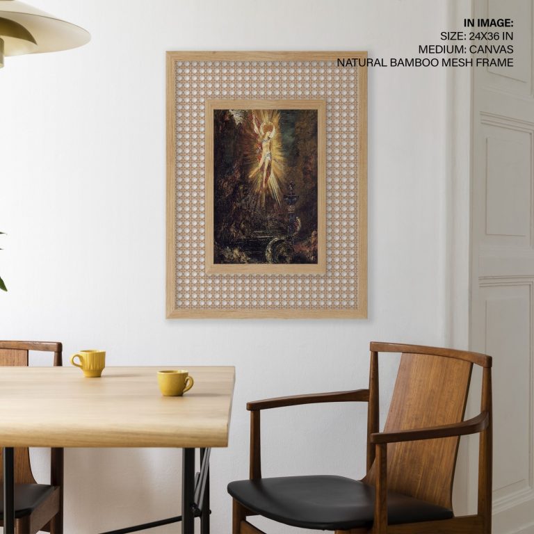 Apollo Vanquishing the Serpent Python by Gustave Moreau (1885) - Wall ...