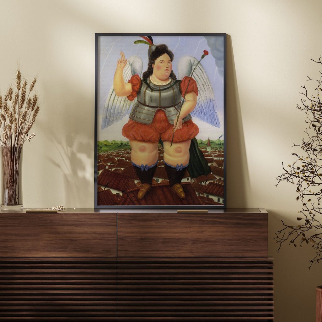 Archangel by Fernando Botero (1986) - Wall Art - 10+ Sizes, 50+ Frames ...