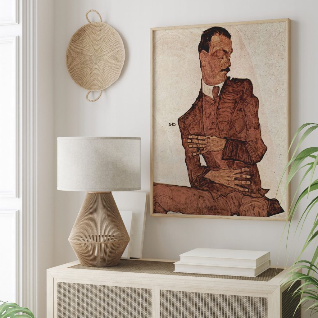 Arthur Roessler by Egon Schiele (1910) - Wall Art - 10+ Sizes, 50 ...