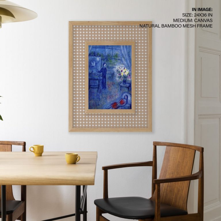 Artist and His Model by Marc Chagall (1973) - Wall Art - 10+ Sizes, 50 ...