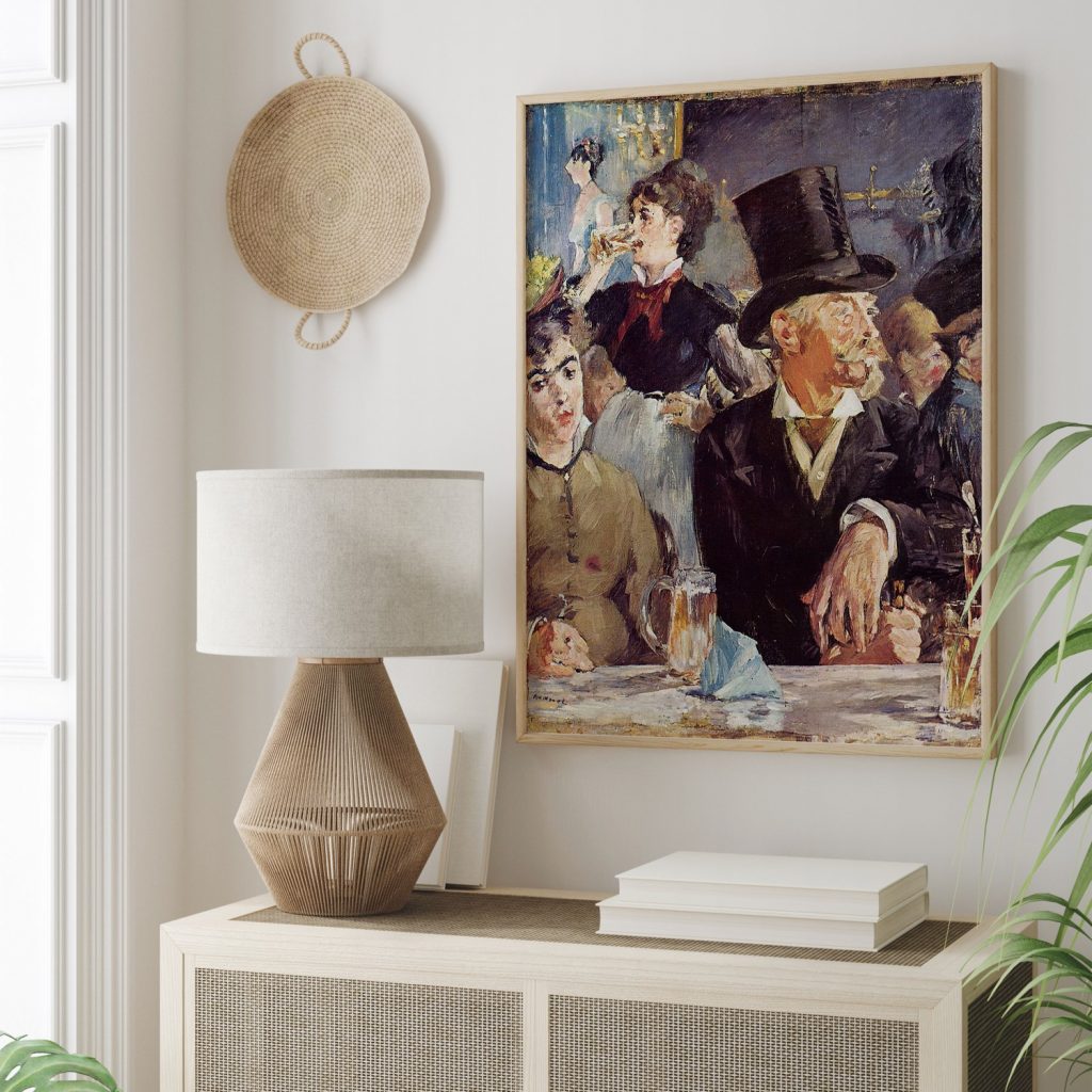 At the Cafe-Concert by Edouard Manet (1879) - Wall Art - 10+ Sizes, 50 ...