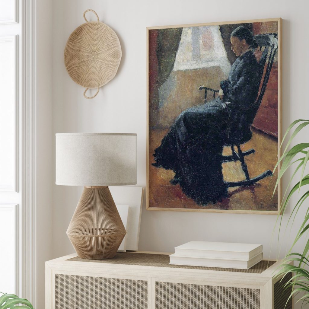 Aunt Karen in the Rocking Chair by Edvard Munch (1883) - Wall Art - 10 ...