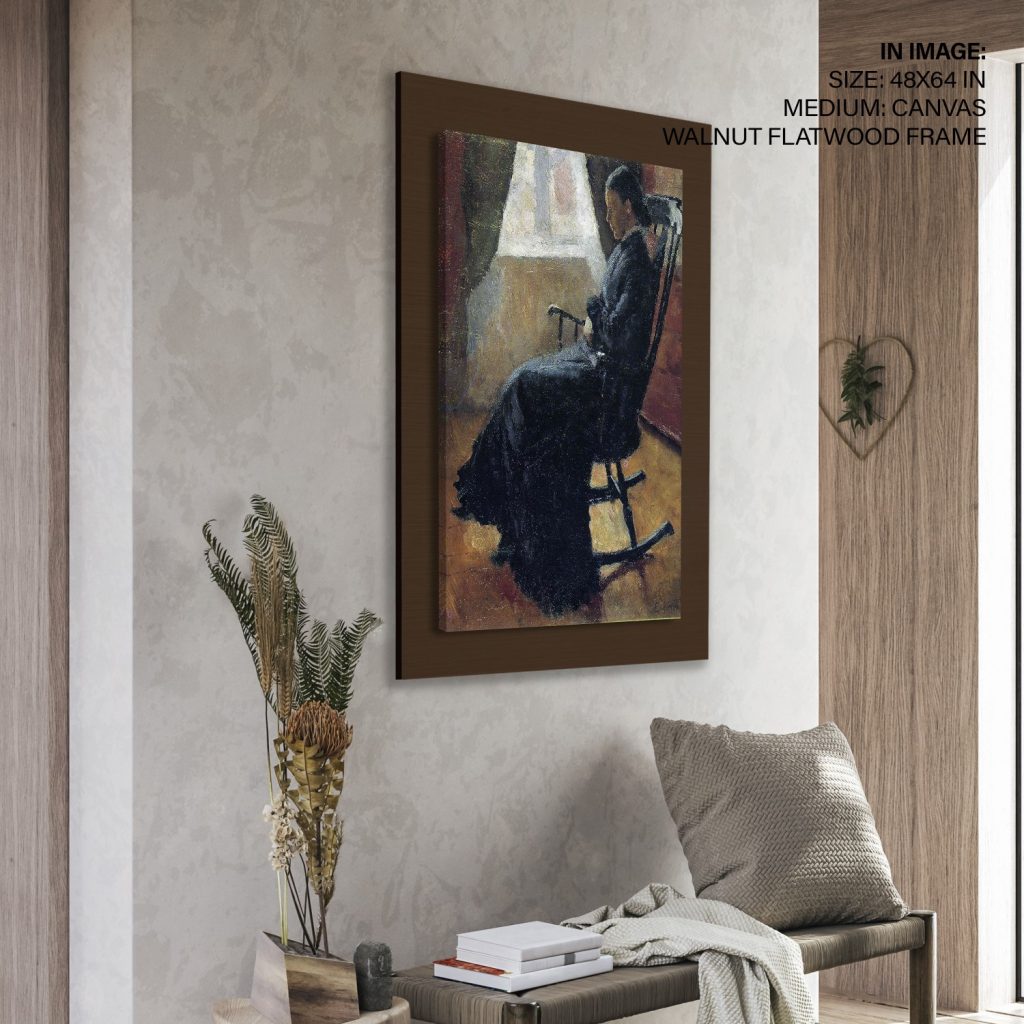 Aunt Karen in the Rocking Chair by Edvard Munch (1883) - Wall Art - 10 ...