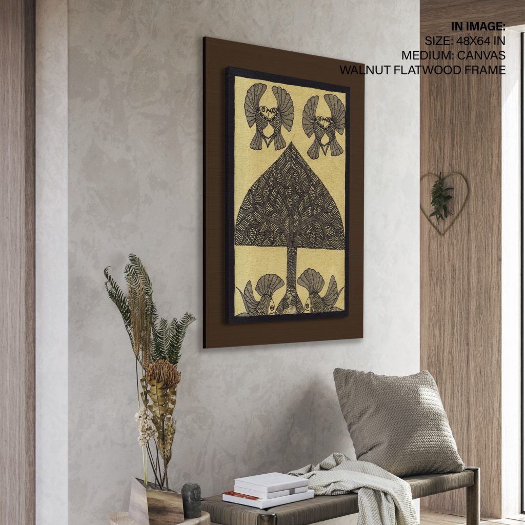 Madhubani painting of bihar godna painting-6 by Mananama Devi ...