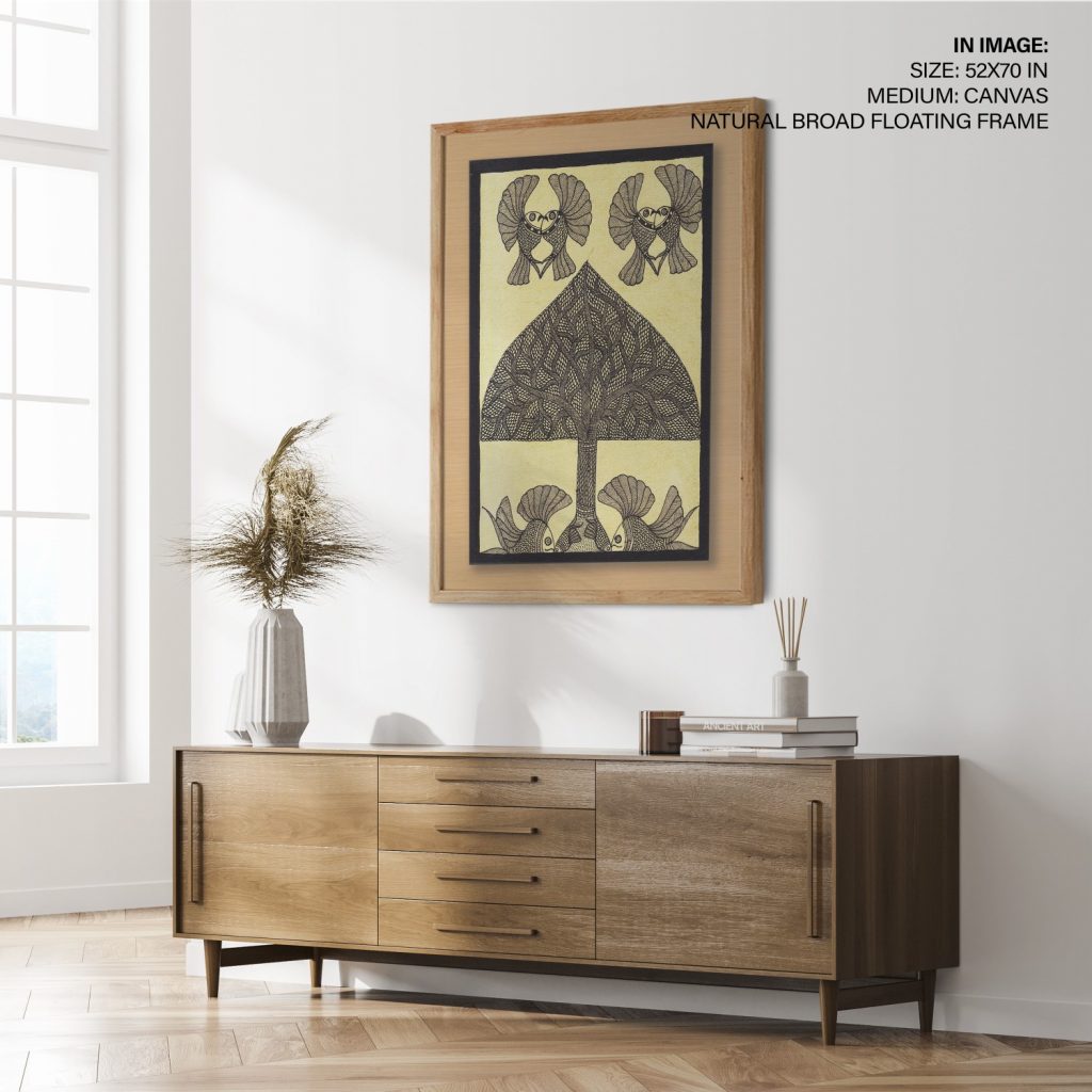 Madhubani painting of bihar godna painting-6 by Mananama Devi ...