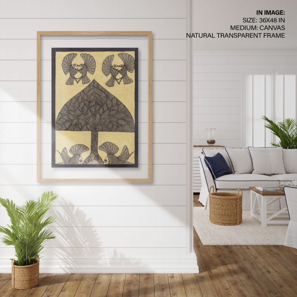 Madhubani painting of bihar godna painting-6 by Mananama Devi ...