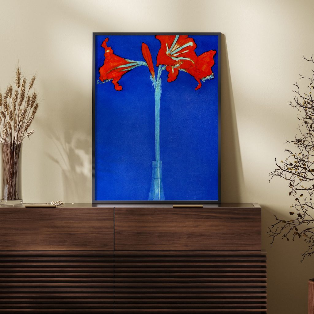 Amaryllis by Piet Mondrian (1910) - Wall Art - 10+ Sizes, 50+ Frames ...