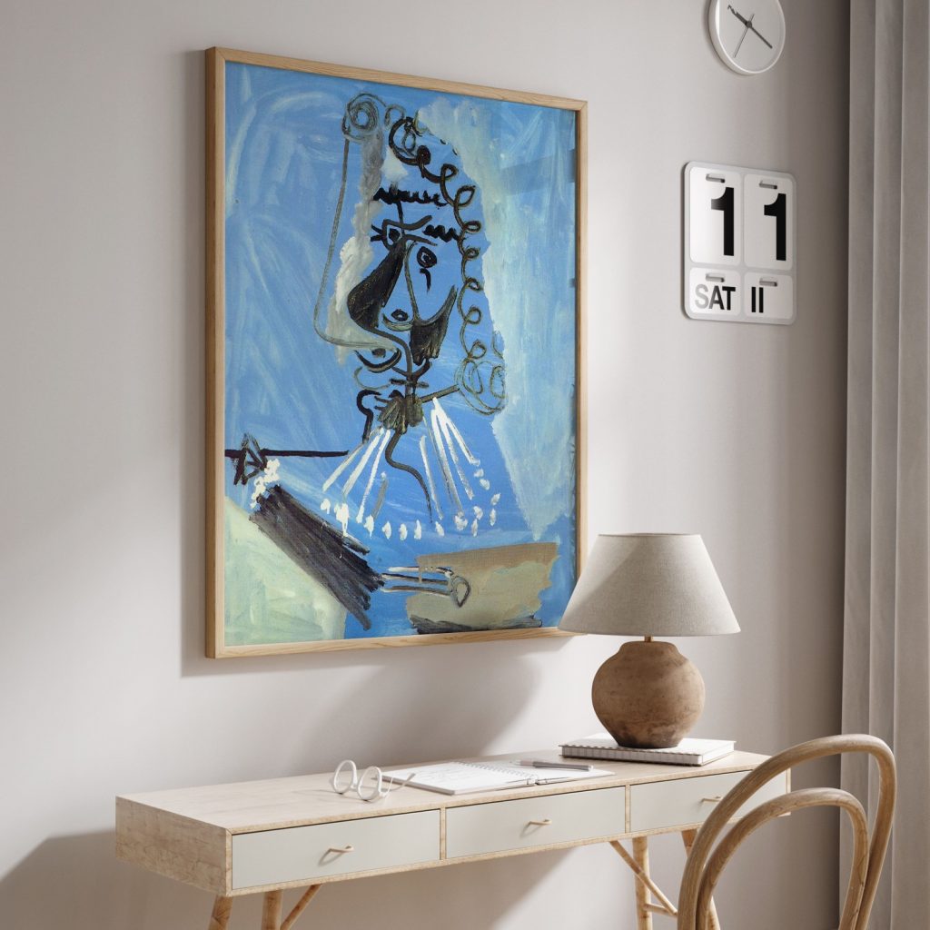 An artist by Pablo Picasso (1967) - Wall Art - 10+ Sizes, 50+ Frames ...
