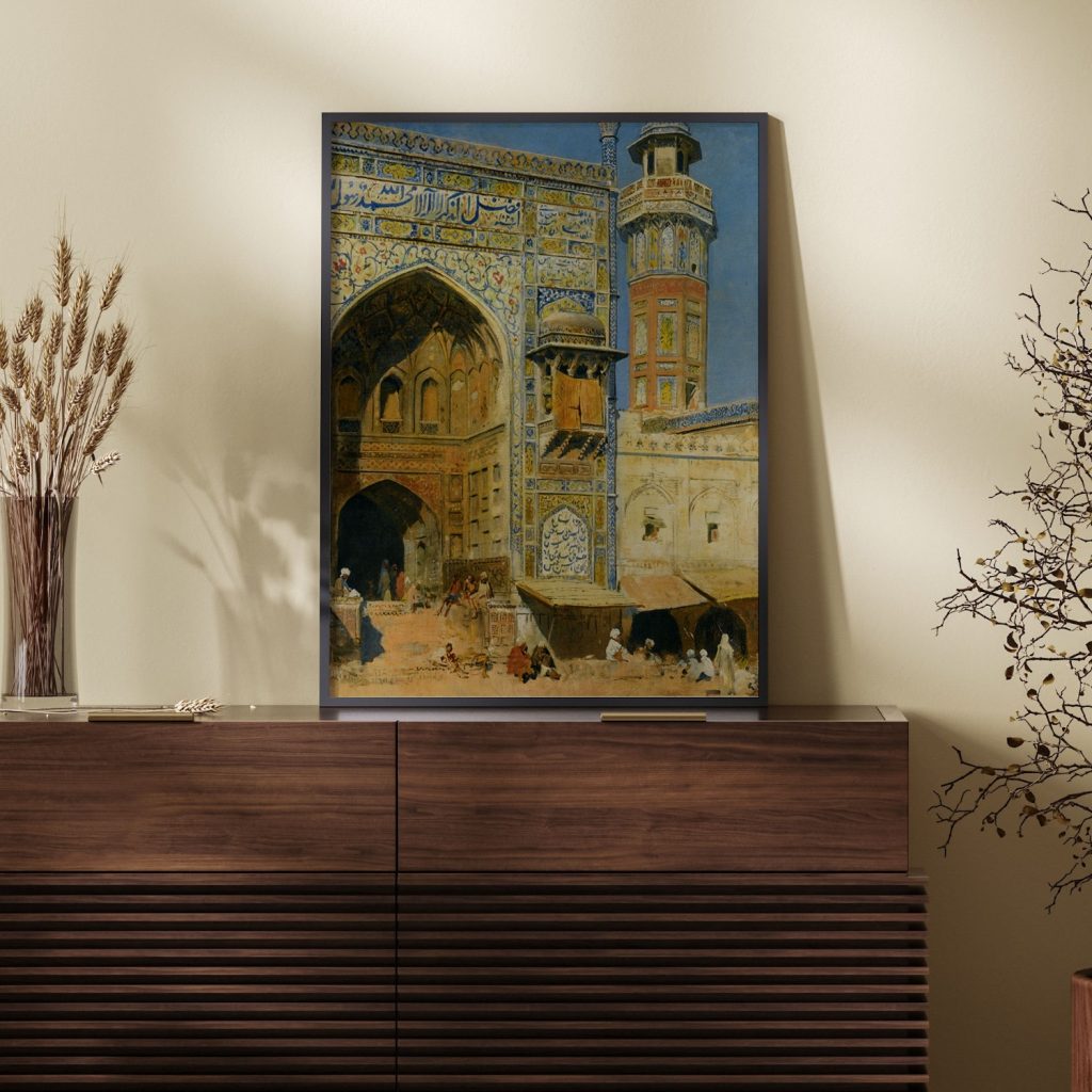 Jumma Masjid Lahore India by Edwin Lord Weeks - BestOfBharat