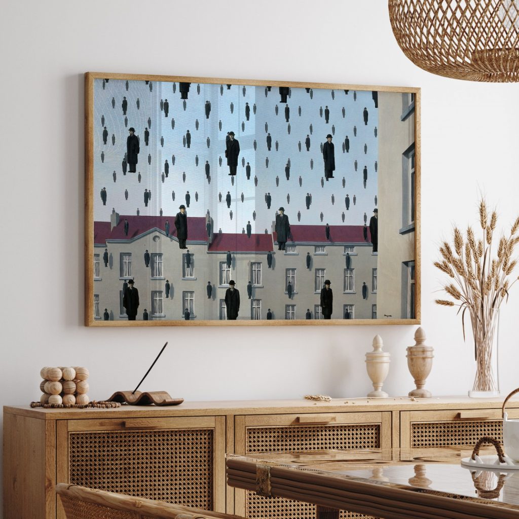 Golconda by Rene Magritte (1953) - Wall Art, Hanging Wall Decor, Home ...