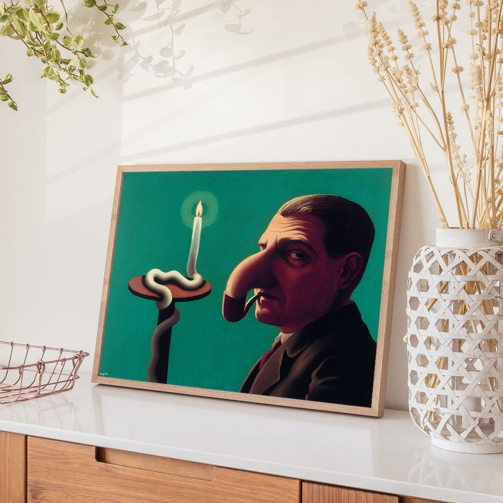Philosopher's lamp by Rene Magritte (1936) - Wall Art, Hanging Wall ...