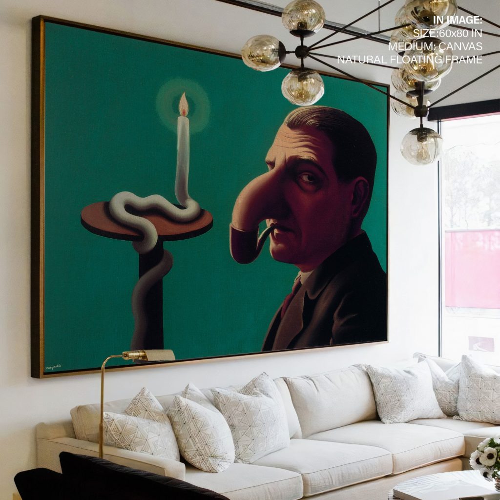 Philosopher's lamp by Rene Magritte (1936) - Wall Art, Hanging Wall ...